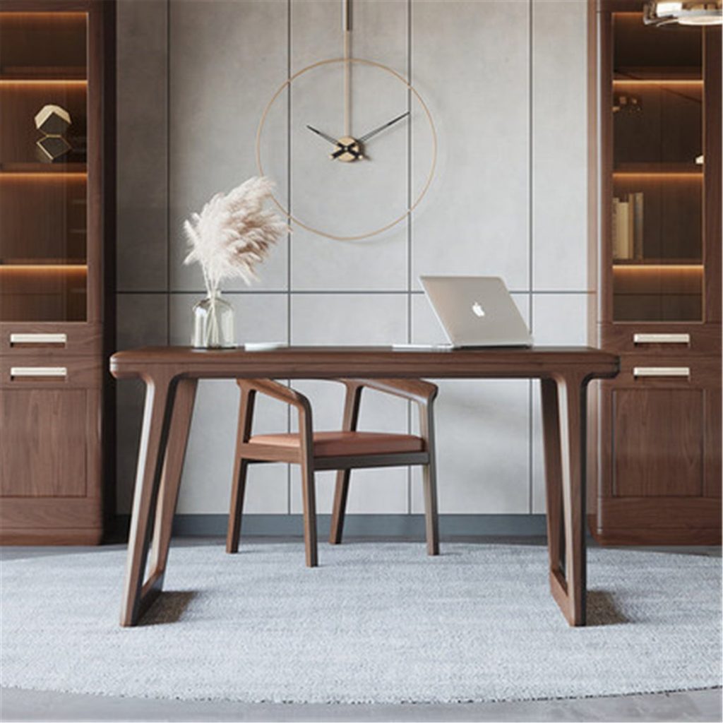 Meja Kerja Ala Jepang Desain Kayu Jati Minimalis - Sobat Furniture